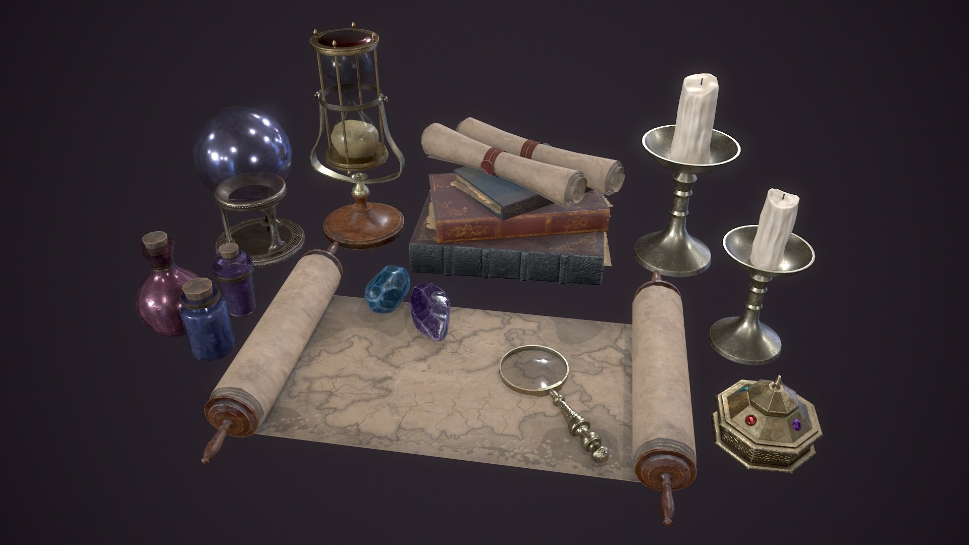 Magic Accessories 3D - TurboSquid 2103342