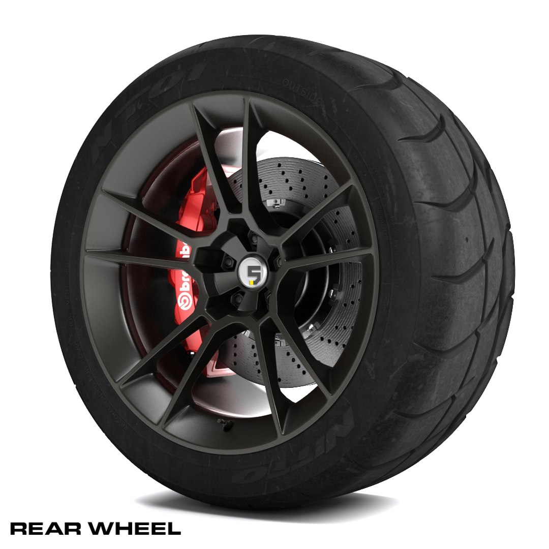 3d Axis S5f Wheel
