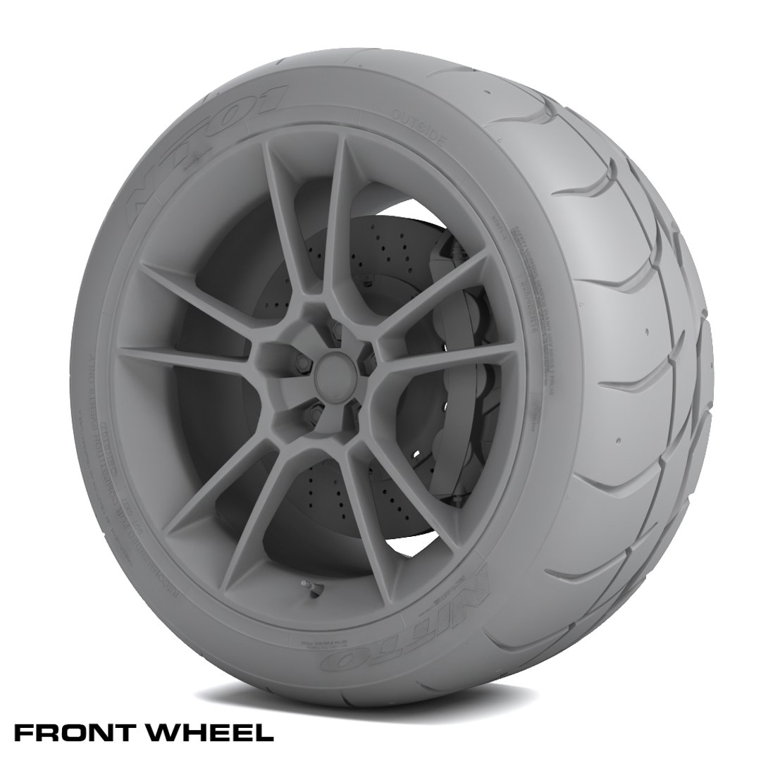 3d Axis S5f Wheel