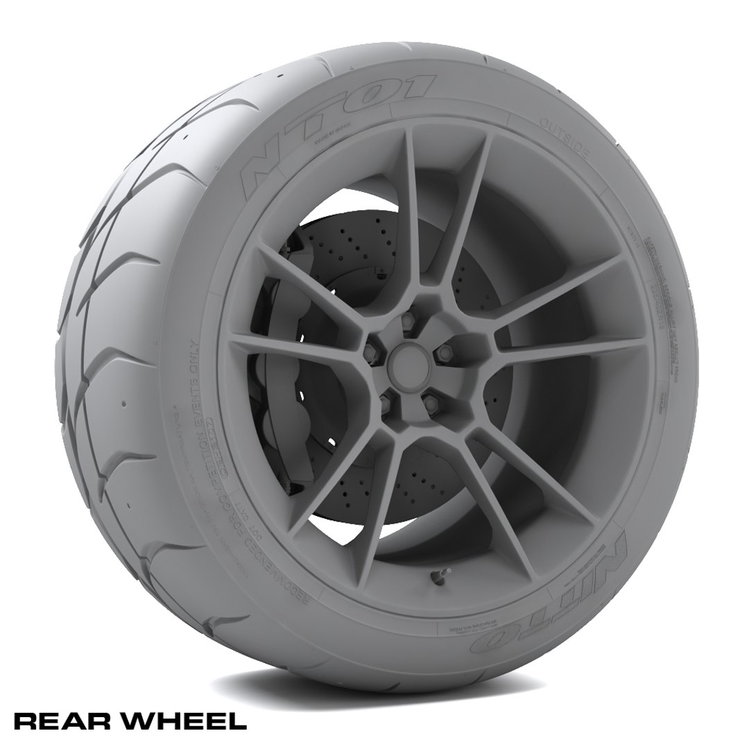 3d Axis S5f Wheel