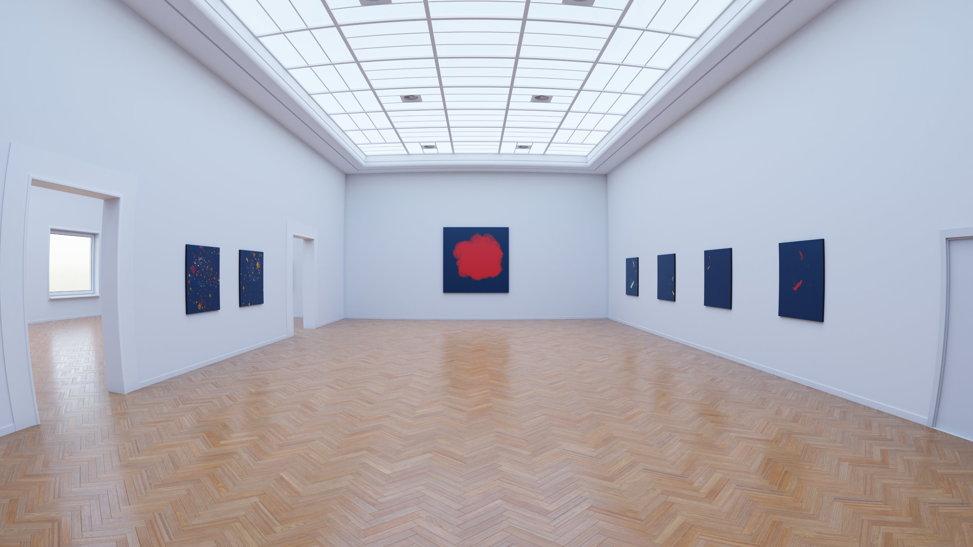 Art Museum Gallery Interior 26 model - TurboSquid 1869029