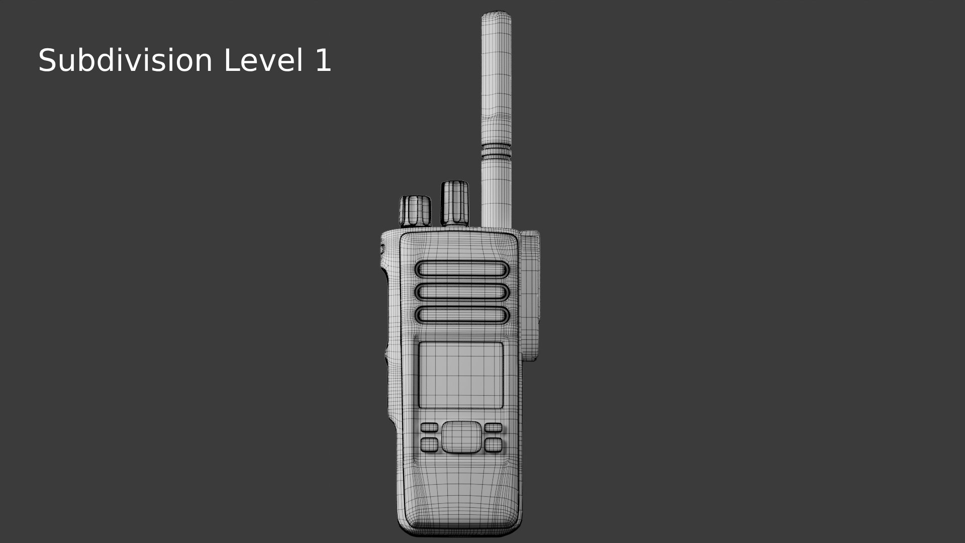 Walkie Talkie Radio Motorola DP4601e 3D Model - TurboSquid 2273756
