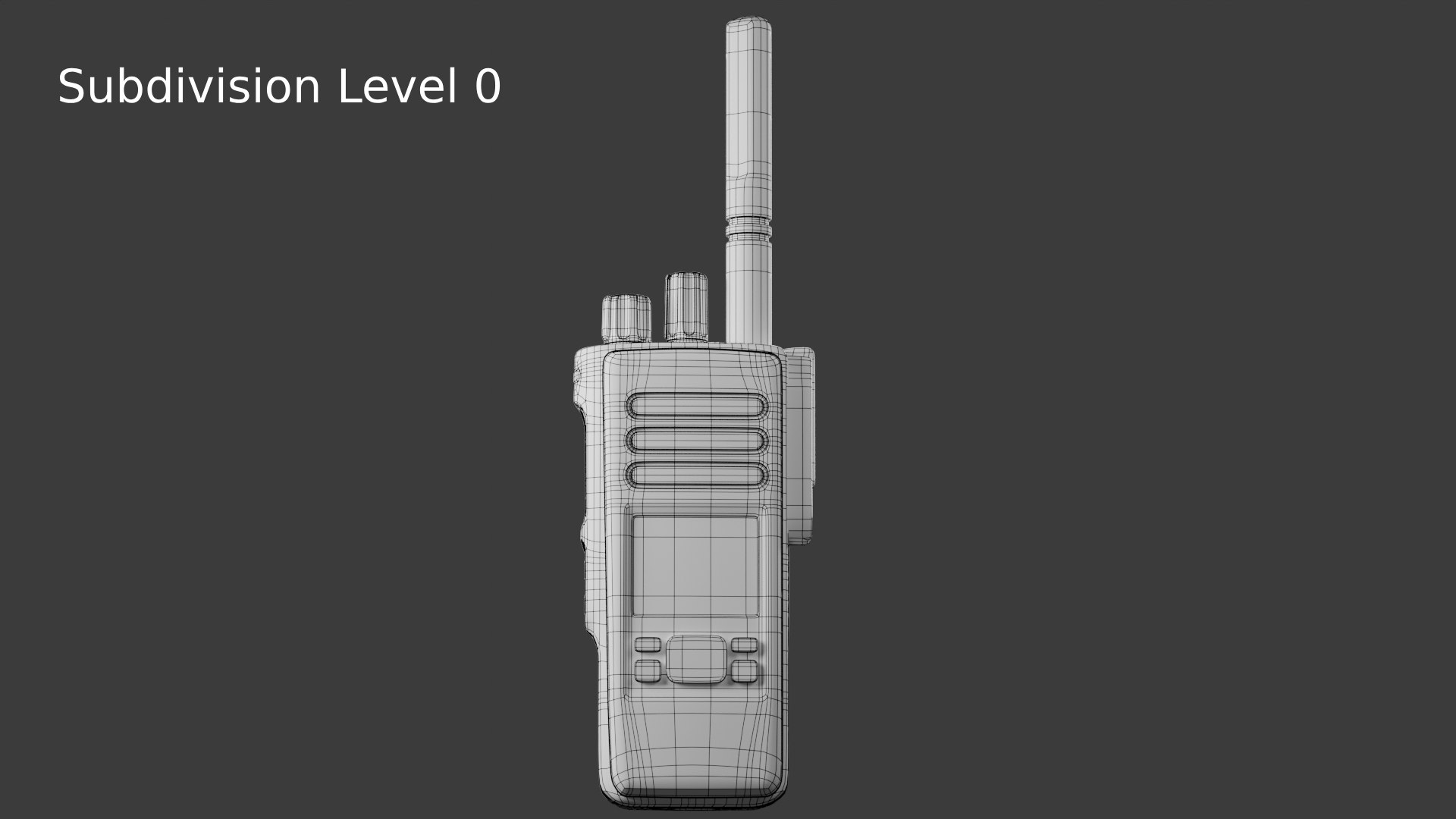 Walkie Talkie Radio Motorola DP4601e 3D Model - TurboSquid 2273756