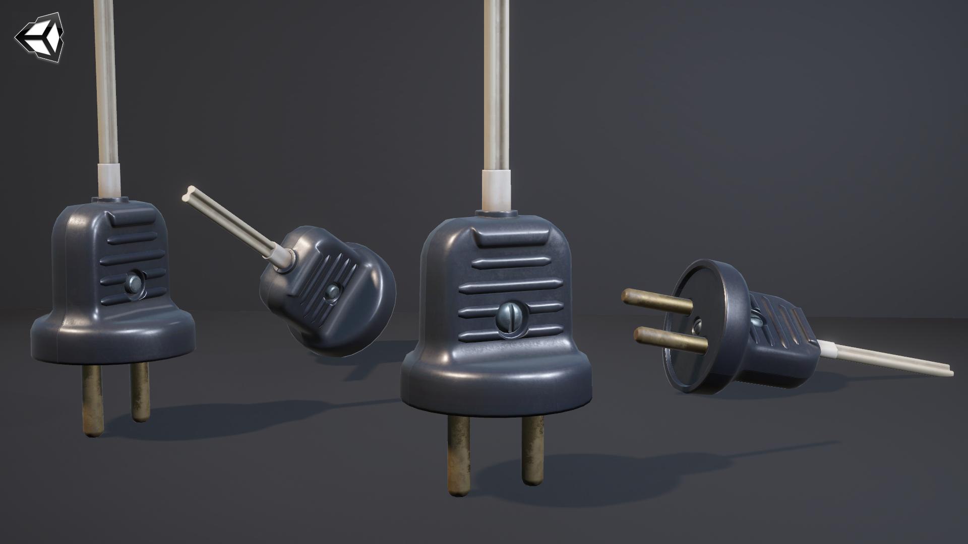Electrical Plug USSR 3D Model - TurboSquid 2275362