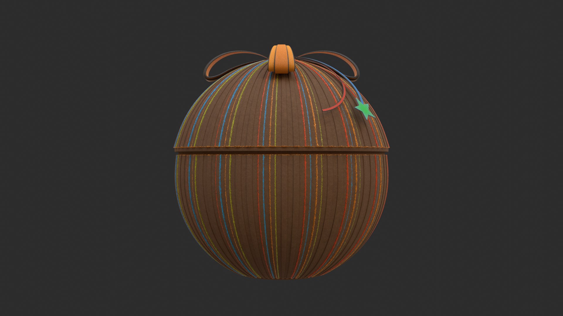 Sphere Gift Box 3D Model - TurboSquid 1822835