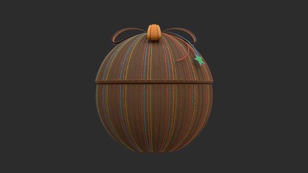 Sphere gift box 3D model - TurboSquid 1822835