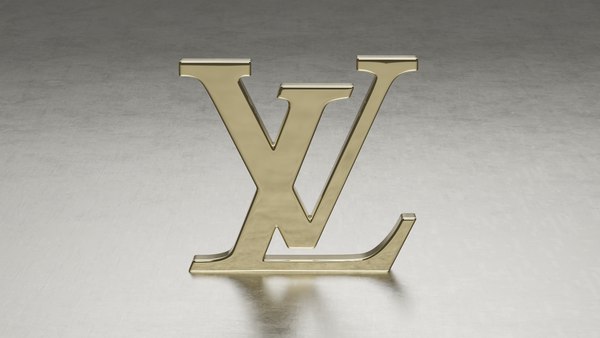 Louis Vuitton logo 3D model - TurboSquid 2047590