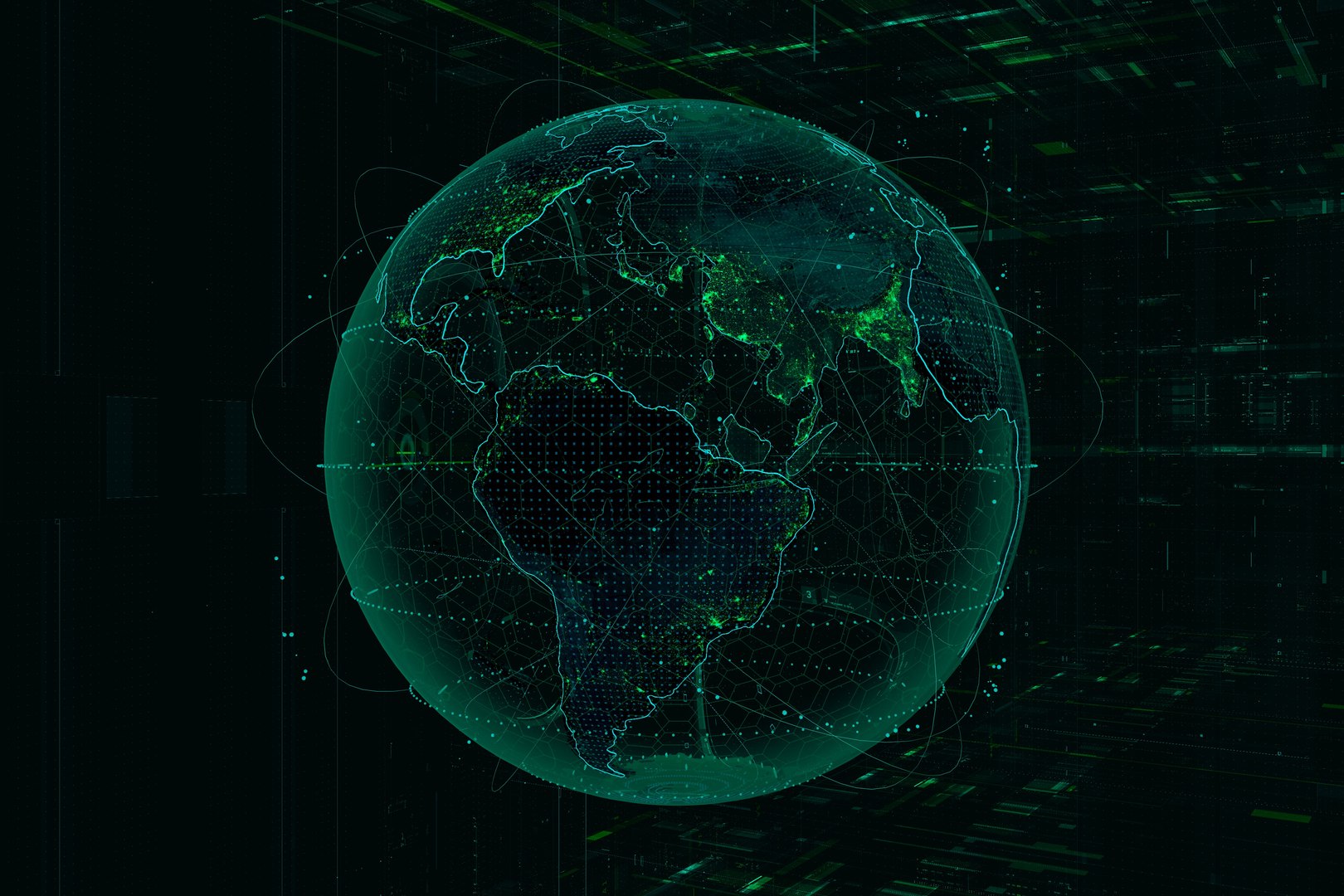 3D Hologram Planet Earth For Cinema4d - TurboSquid 1939353