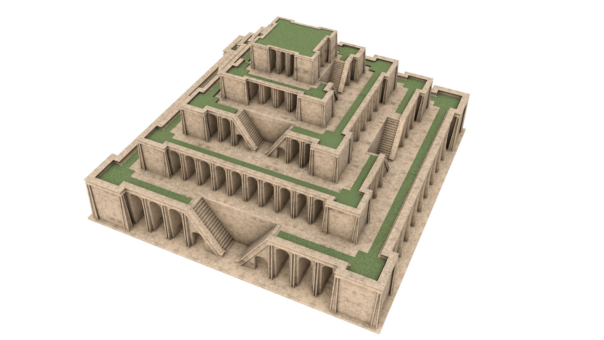 3D model Ancient Babylon Building - TurboSquid 1990621