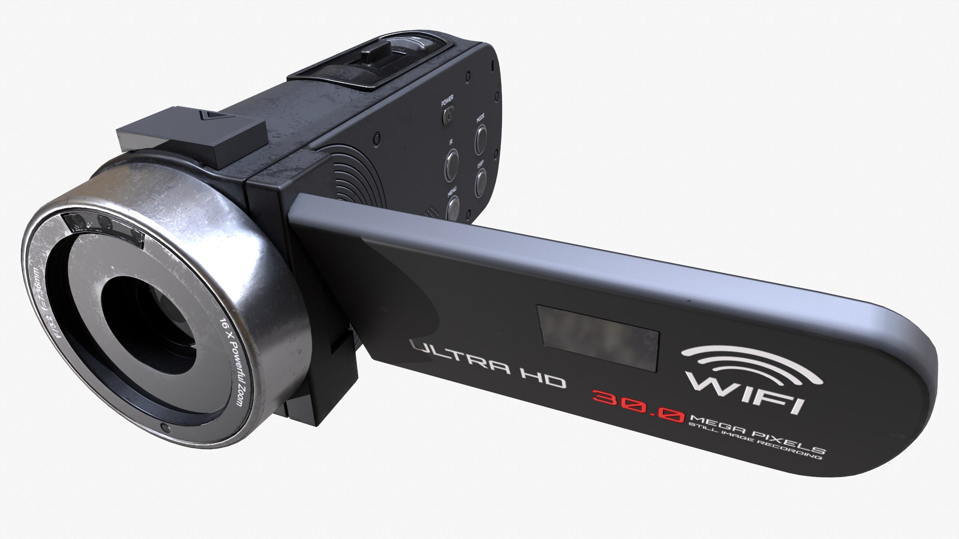 3D 4K Compact Camera Model - TurboSquid 1968711