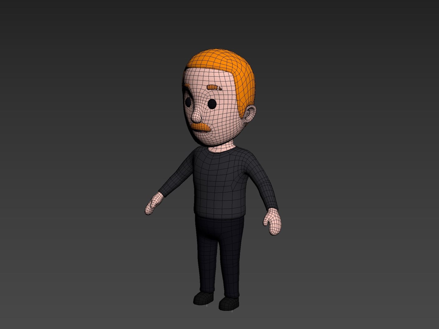 3D Cartoon Male Character Rigged 018 Model - TurboSquid 2370409