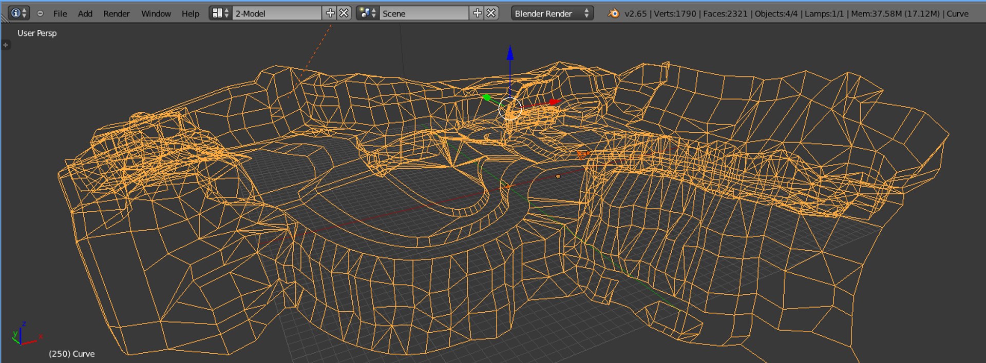 Level Fantasy Landscape 3d Model