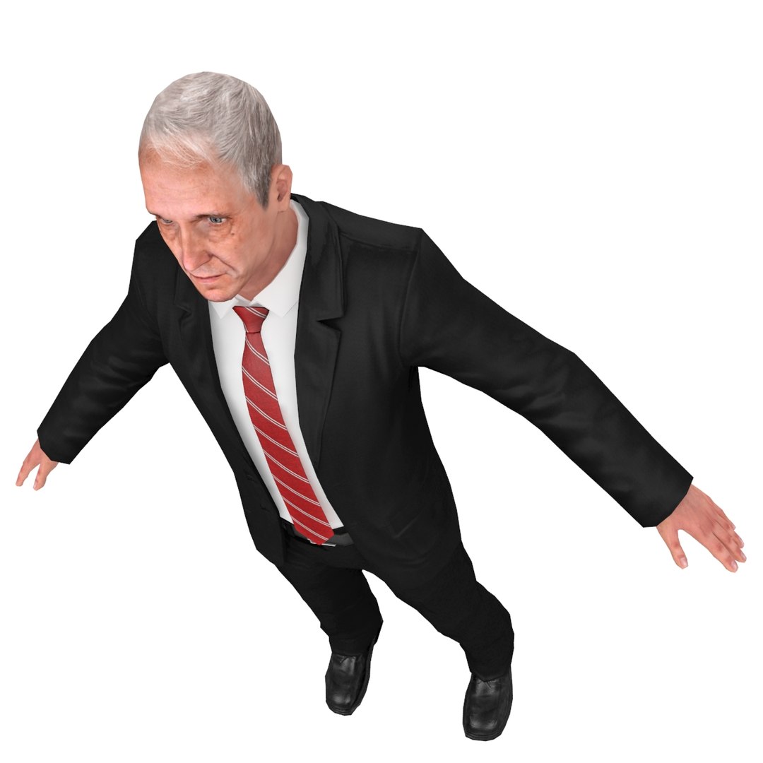 Man manager 3D model - TurboSquid 1349692