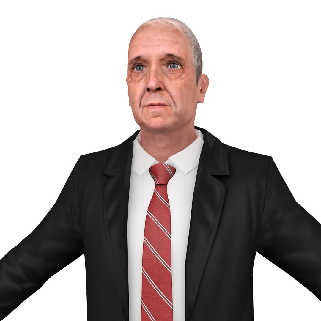 Man manager 3D model - TurboSquid 1349692