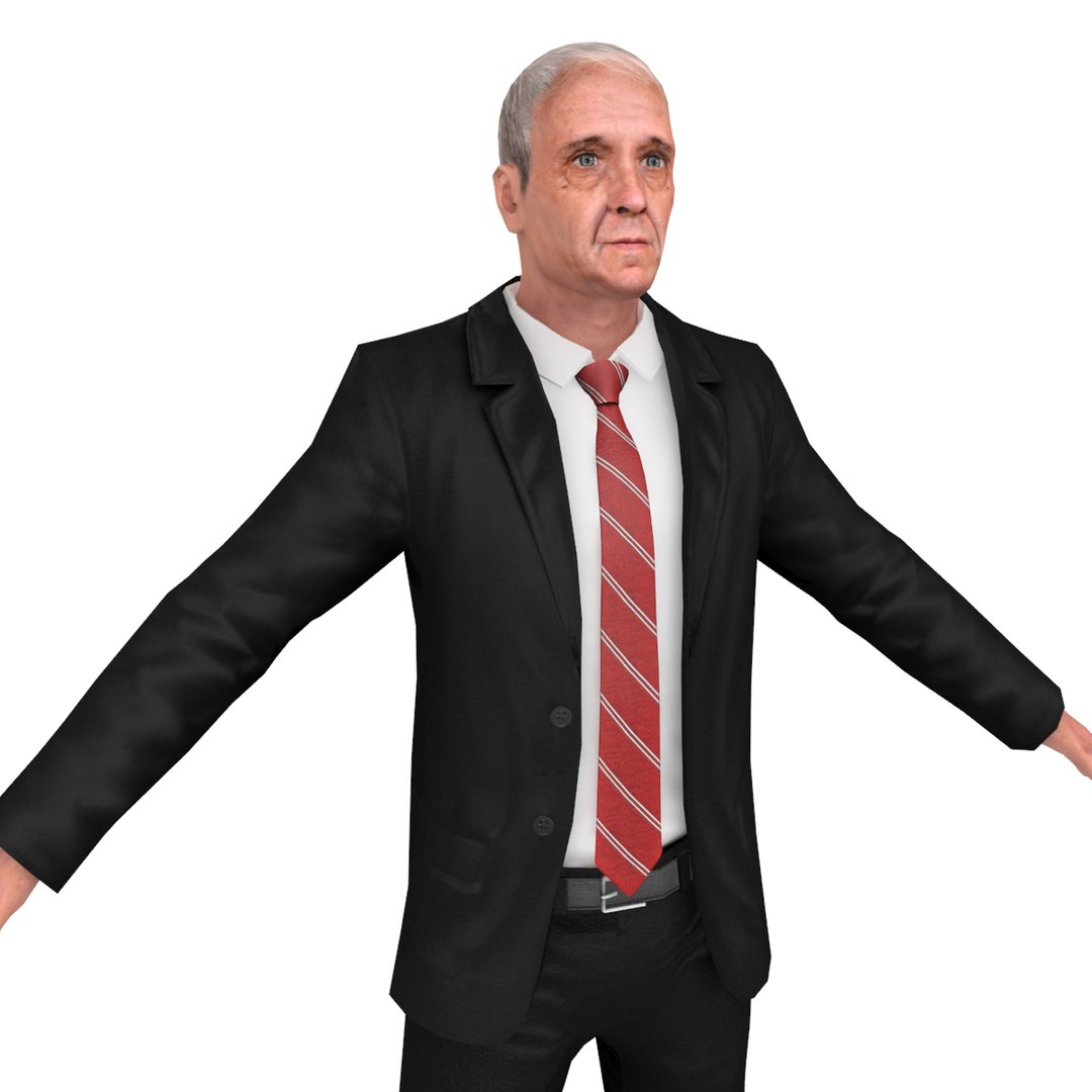 Man manager 3D model - TurboSquid 1349692
