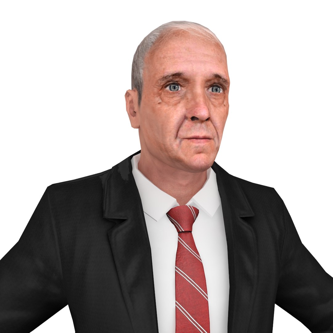 Man manager 3D model - TurboSquid 1349692