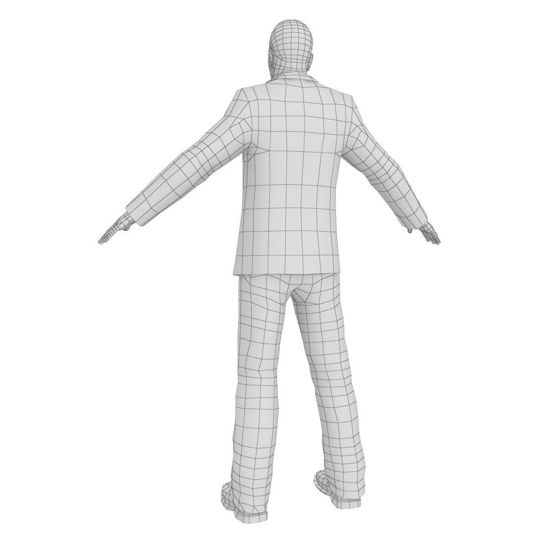 Man manager 3D model - TurboSquid 1349692