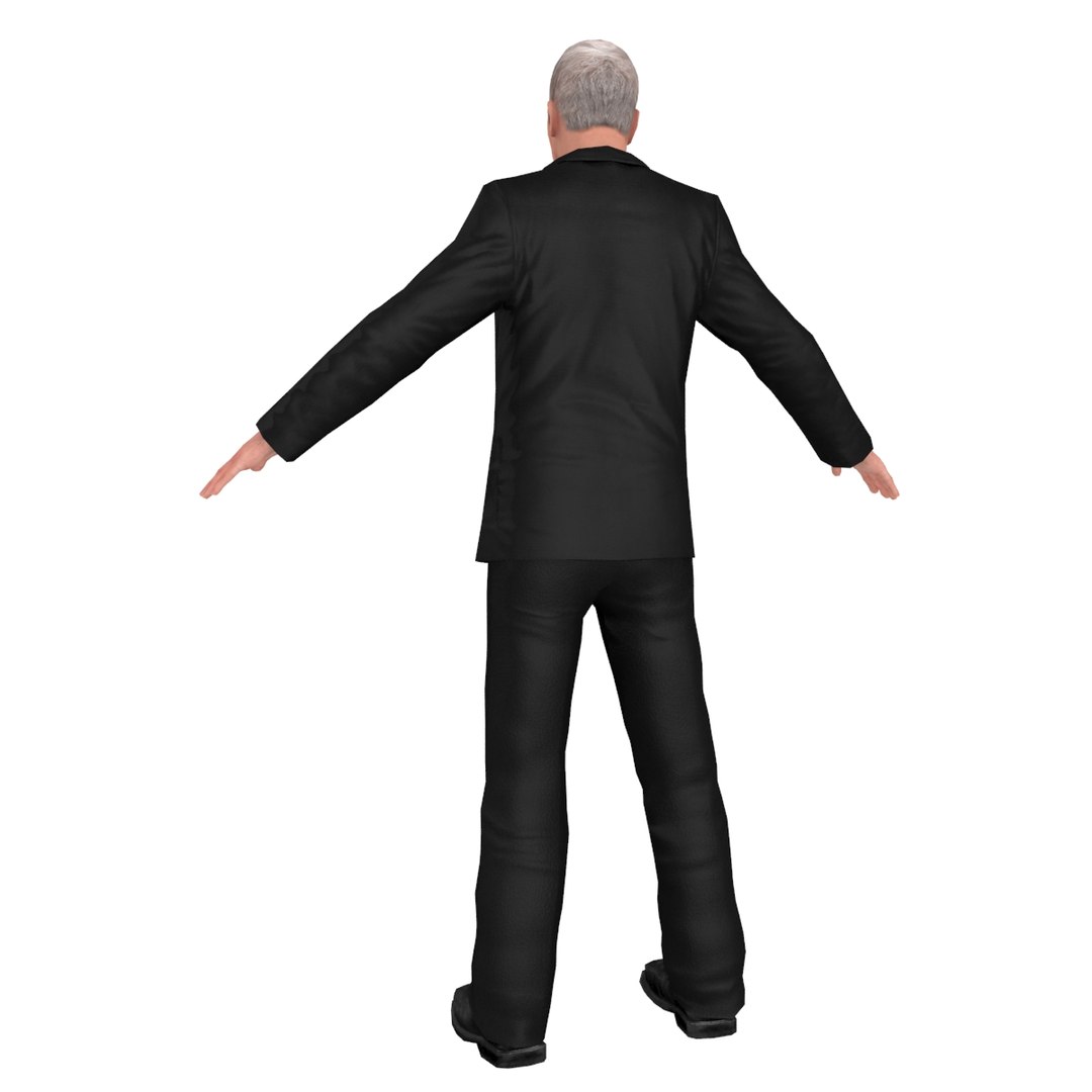 Man manager 3D model - TurboSquid 1349692