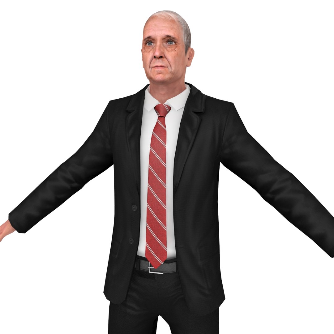 Man manager 3D model - TurboSquid 1349692