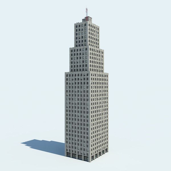 3d nyc building 03 model