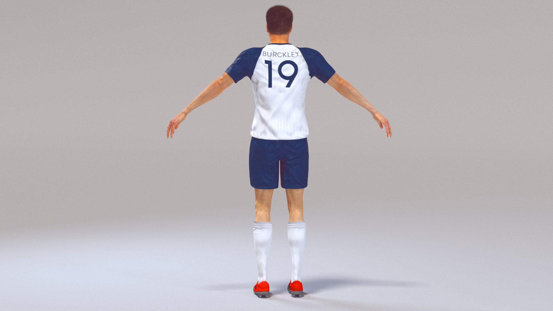 Male Soccer Player Animated HQ 3D - TurboSquid 2187663
