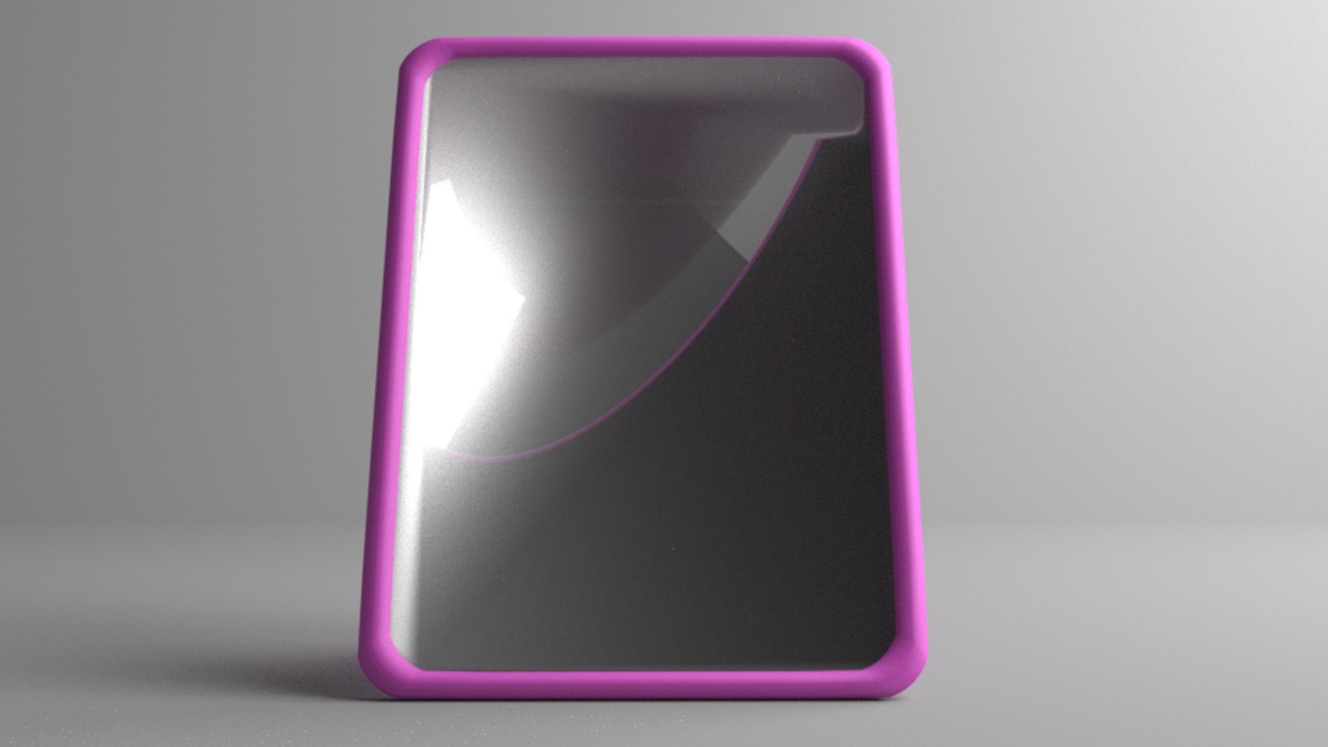 3D Model Desktop Mirror - TurboSquid 1543986