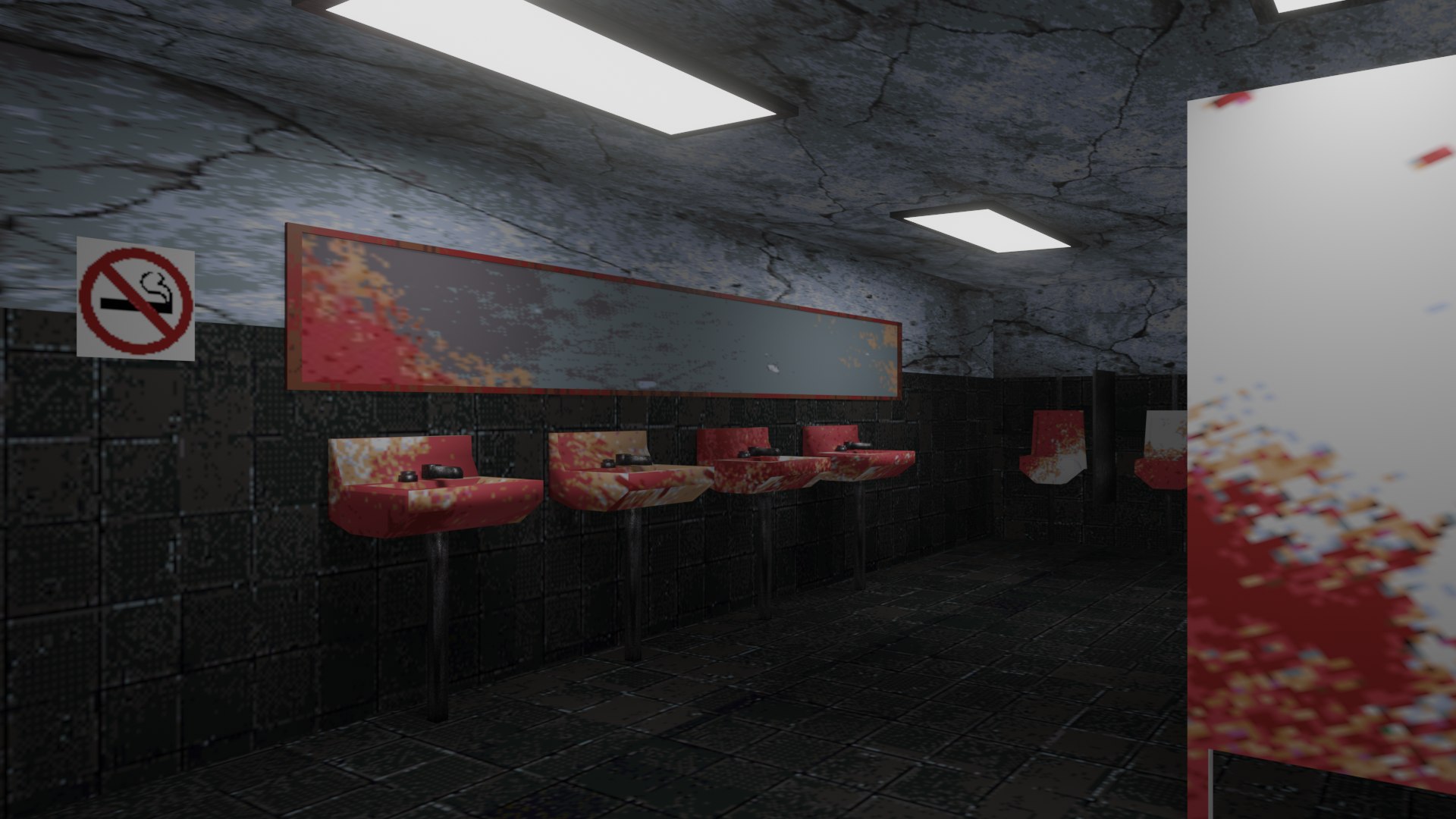 3D Model Retro PSX Environment - TurboSquid 2329462