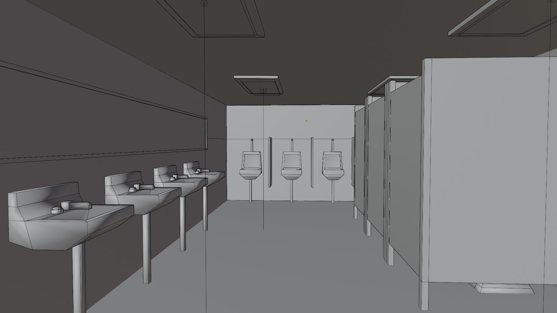 3D Model Retro PSX Environment - TurboSquid 2329462