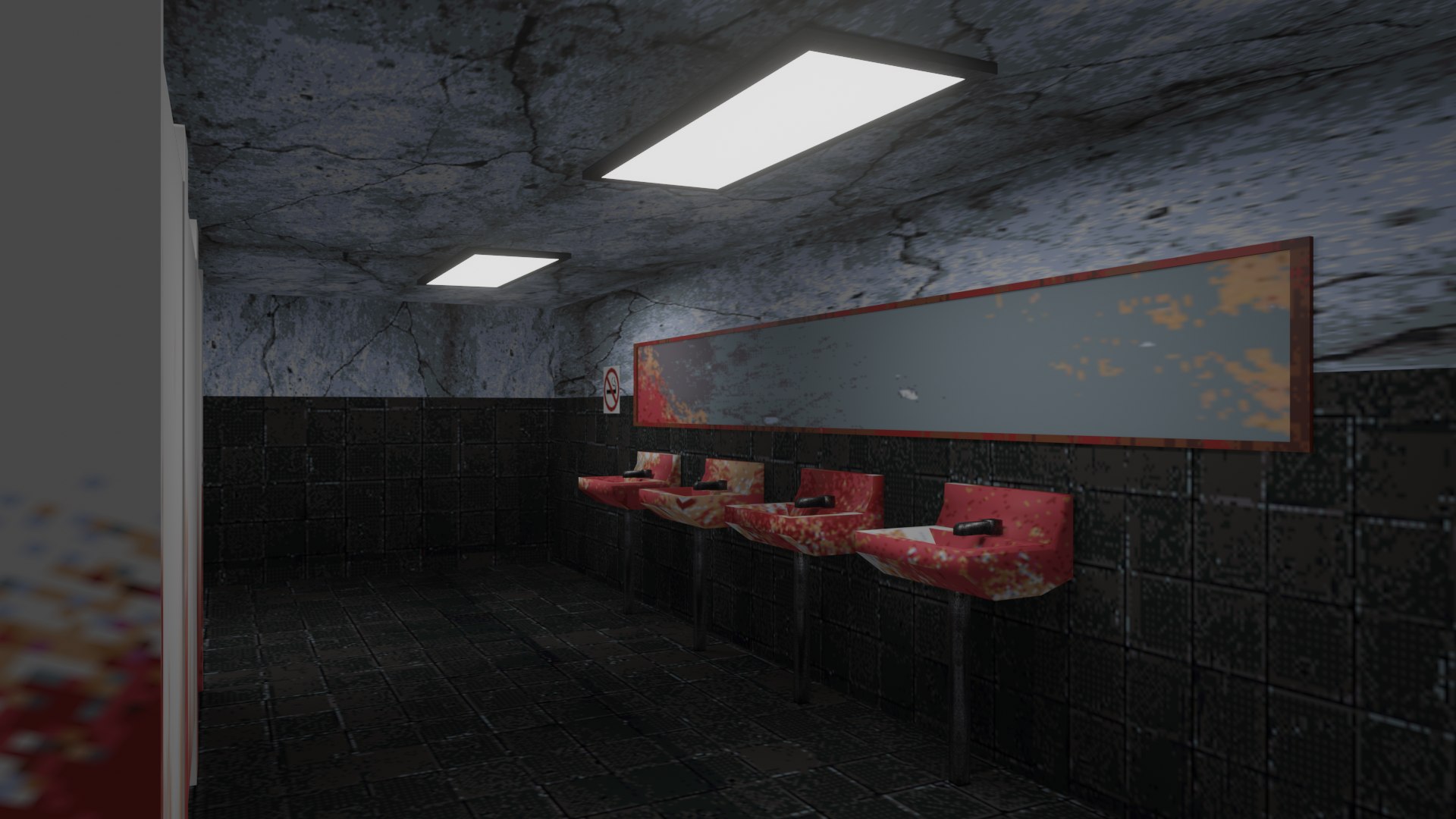 3D Model Retro PSX Environment - TurboSquid 2329462