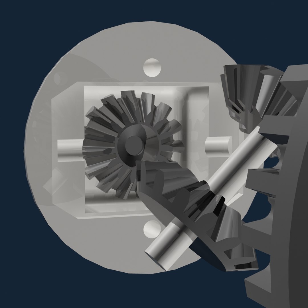 Printable Rc Differential Gear 3d X