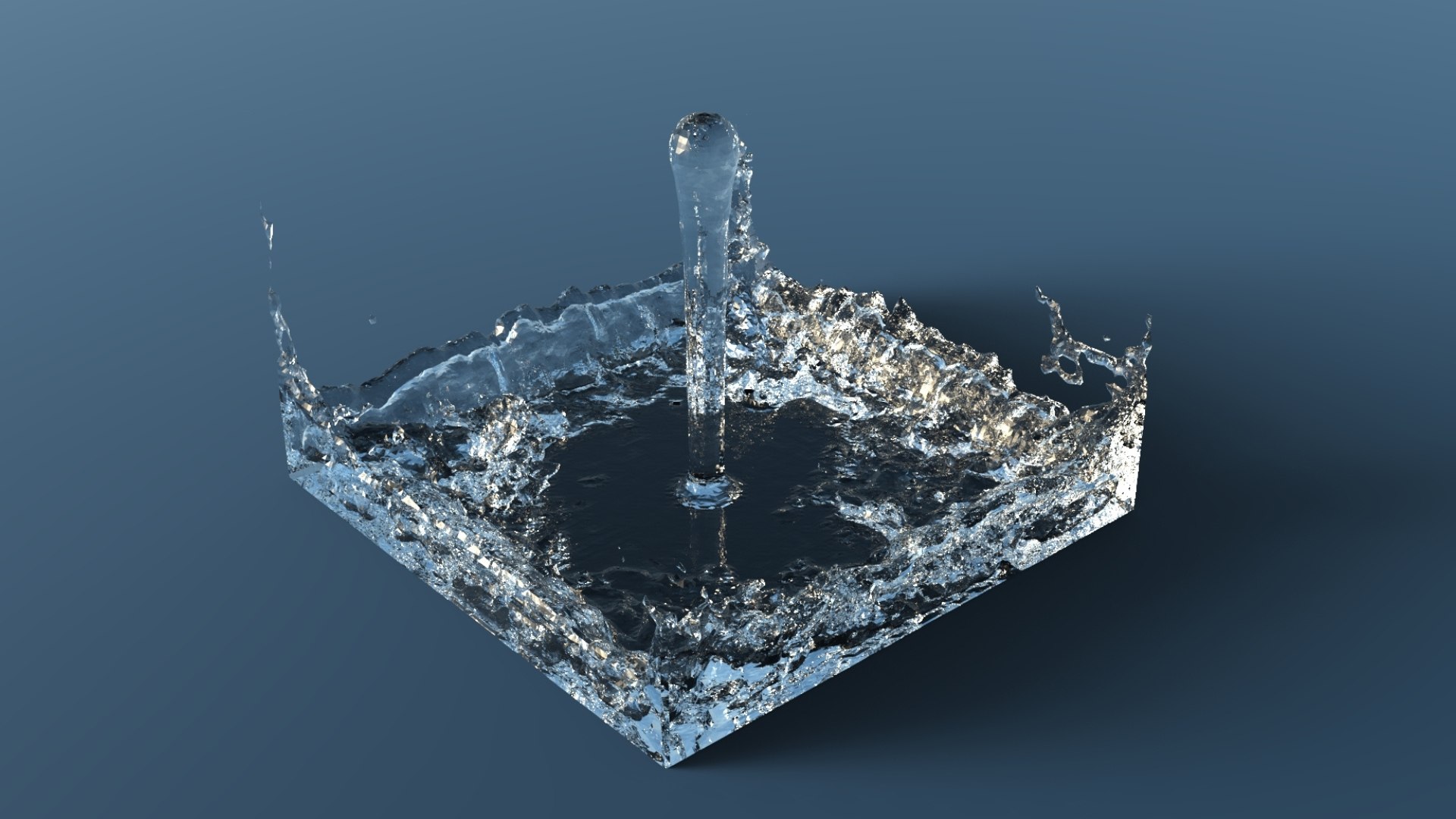 3D Model Water Simulation Realistic - TurboSquid 2224130