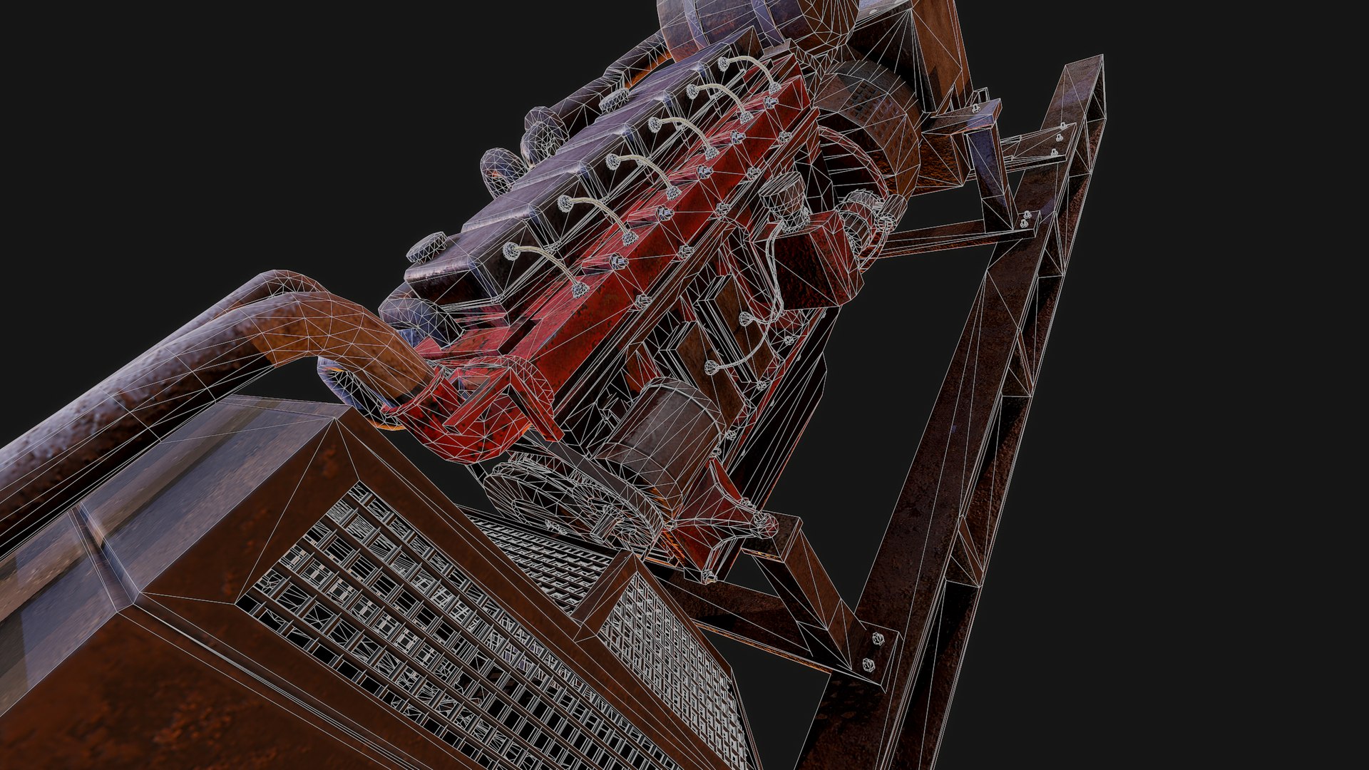 Electric Generator Model - TurboSquid 1414272