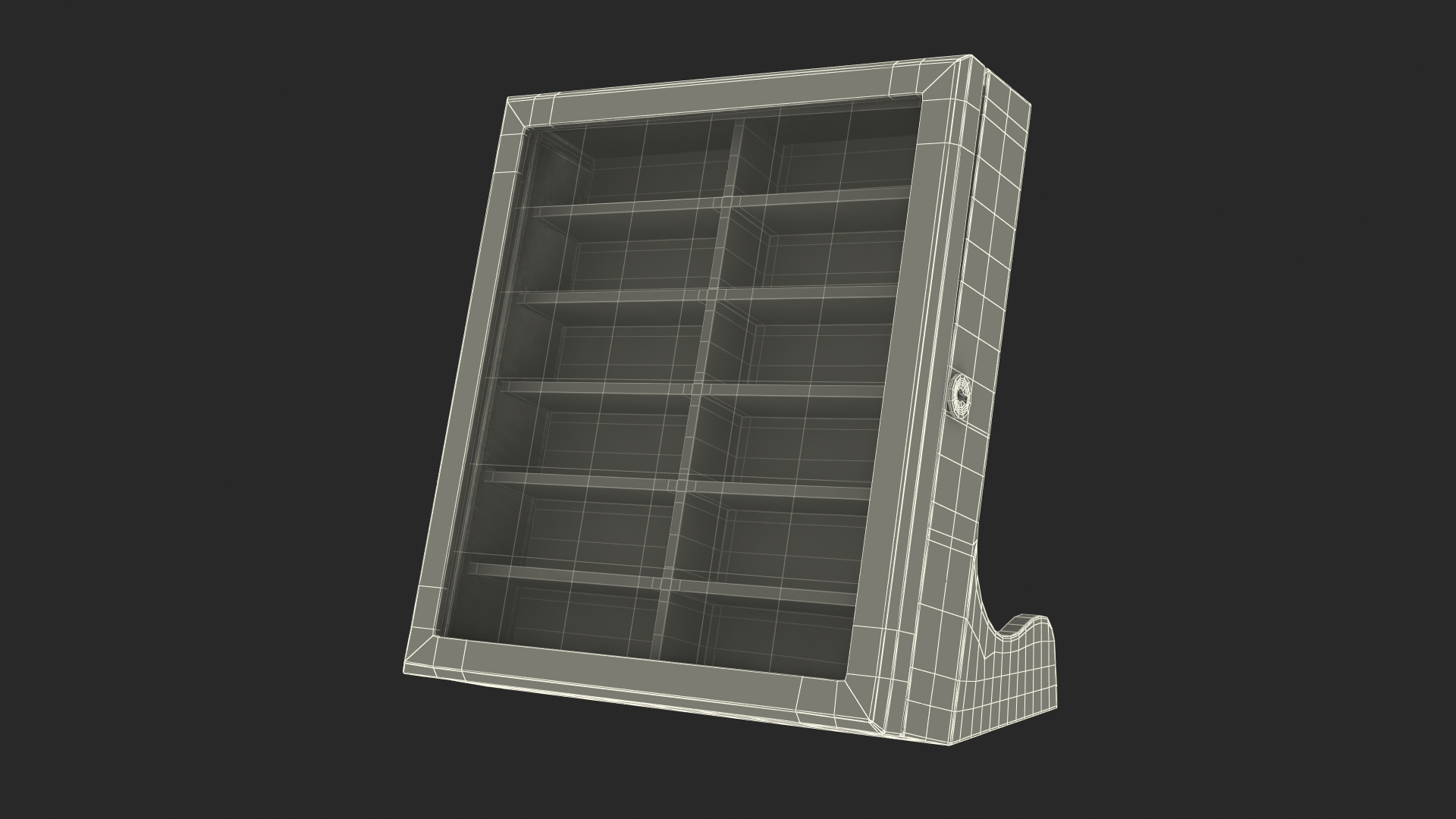 Ebony Glasses Display Stand 3D Model - TurboSquid 2065211