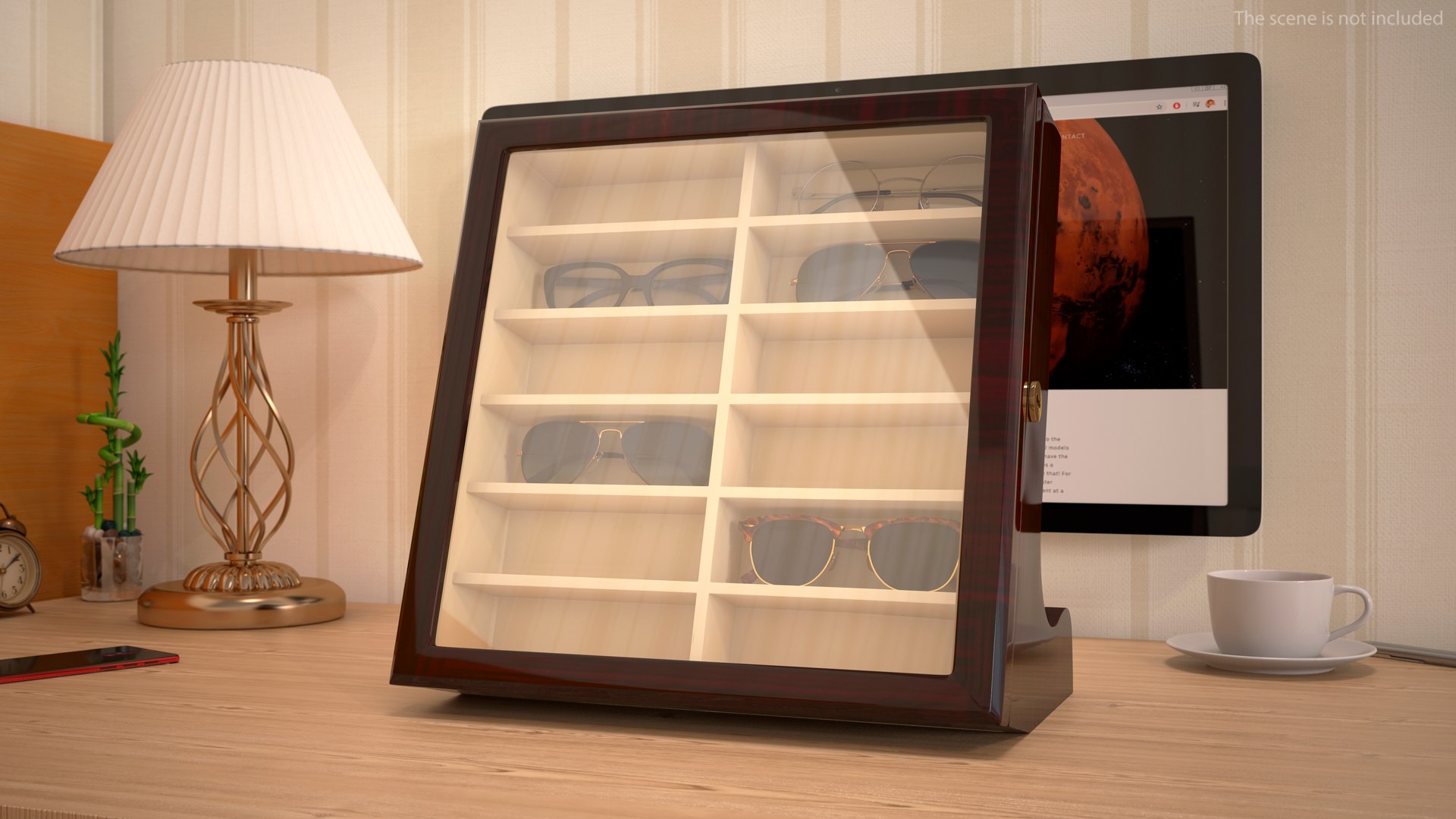 Ebony Glasses Display Stand 3D Model - TurboSquid 2065211