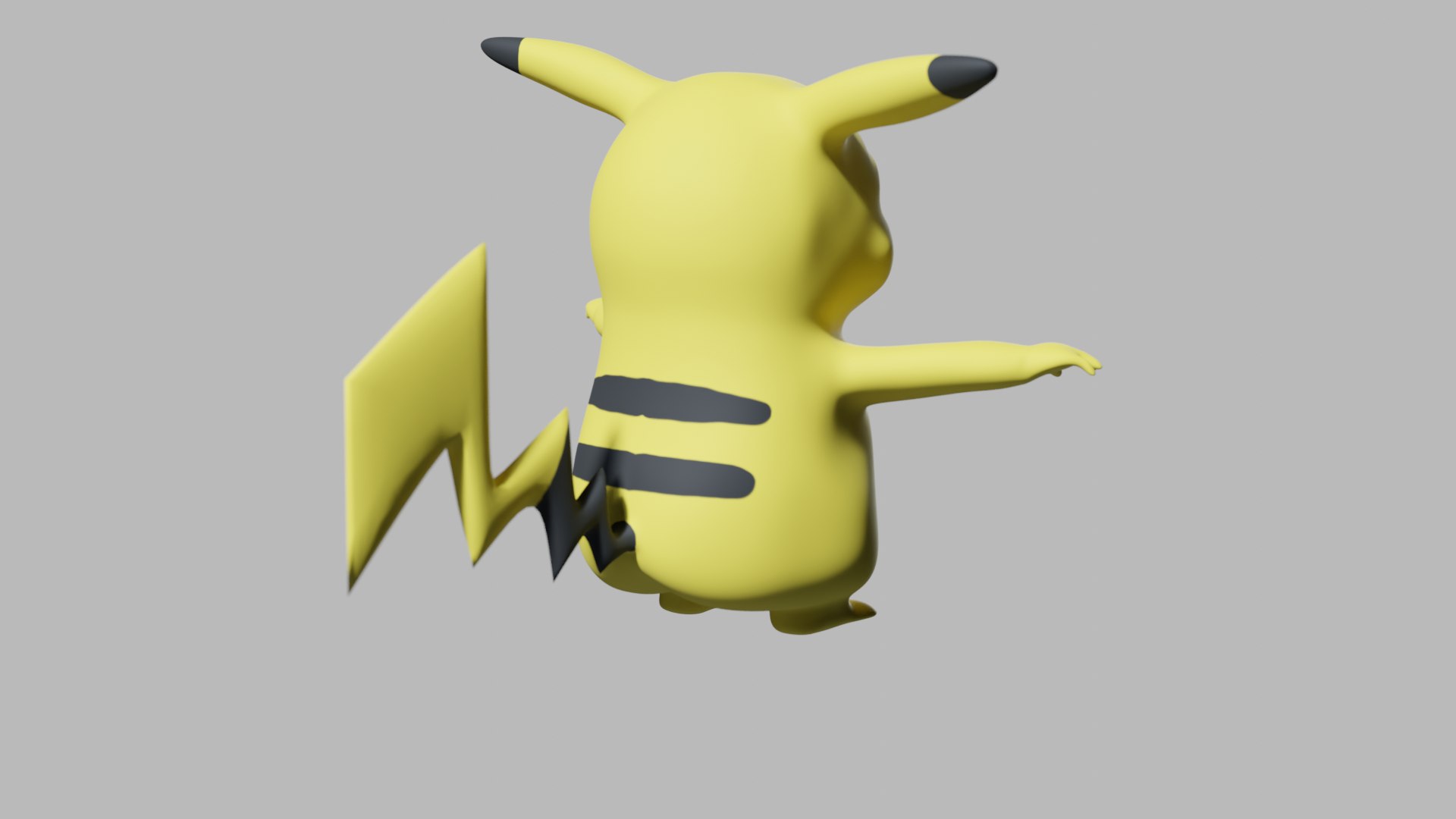 3D Pikachu Pokemon - TurboSquid 2384469
