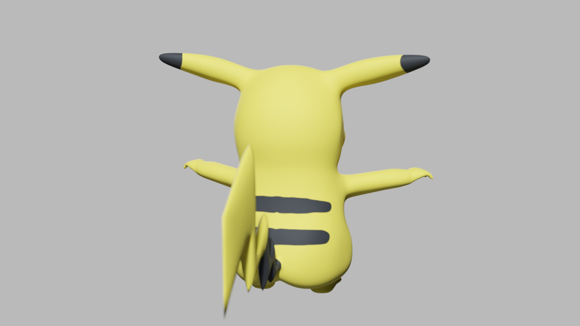 3D Pikachu Pokemon - TurboSquid 2384469