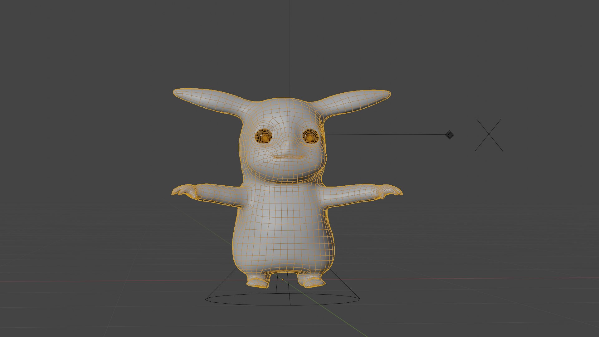 3D Pikachu Pokemon - TurboSquid 2384469