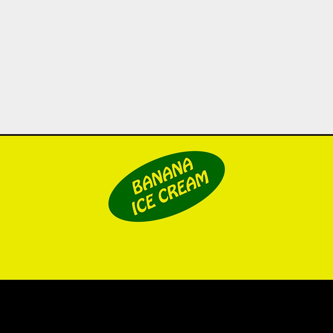 3d ice cream - model