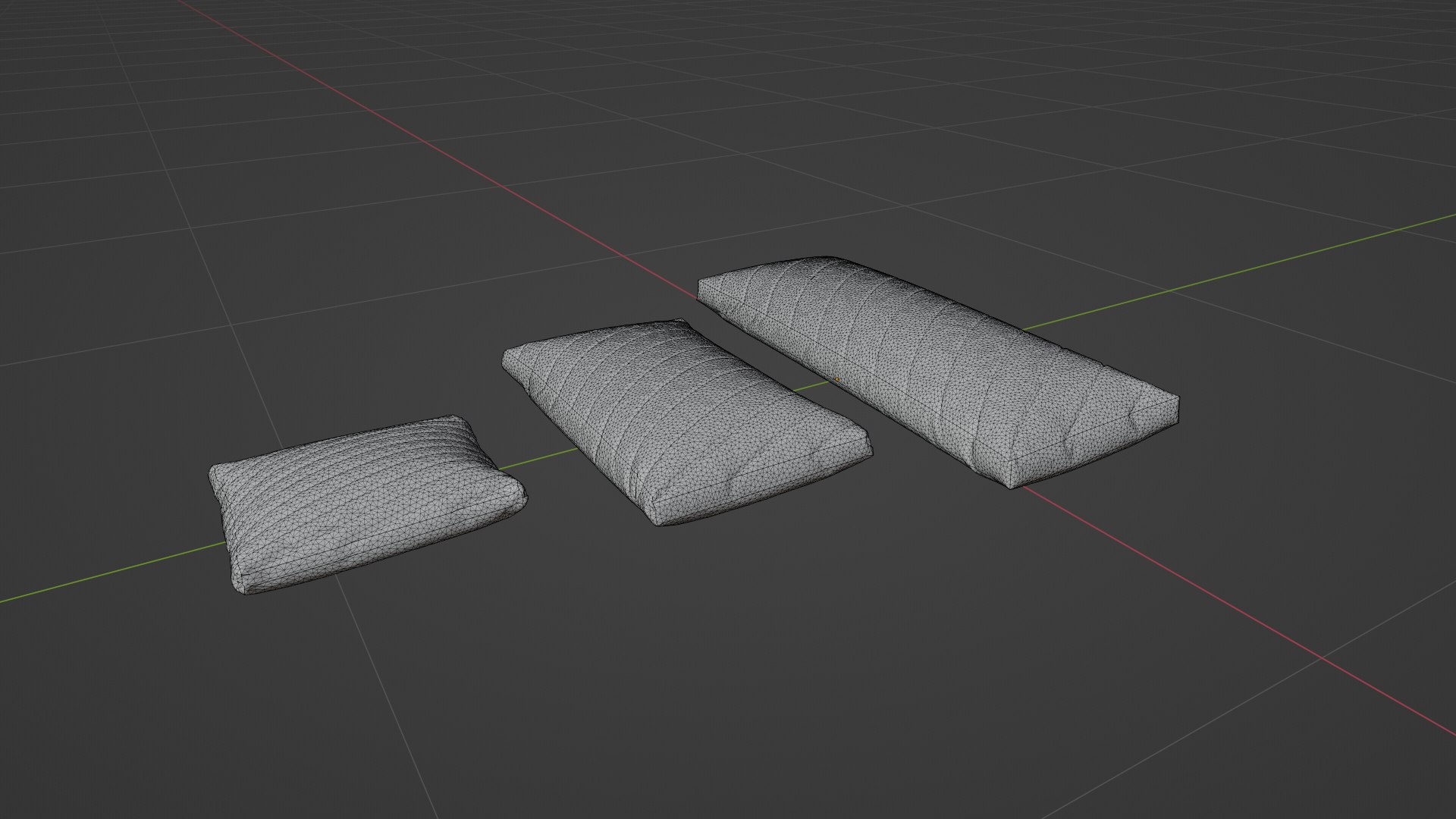 3D Model Pillow - TurboSquid 2143038
