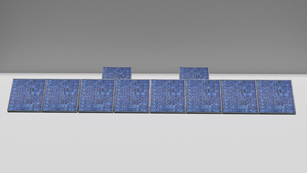 free solar realistic 3d model