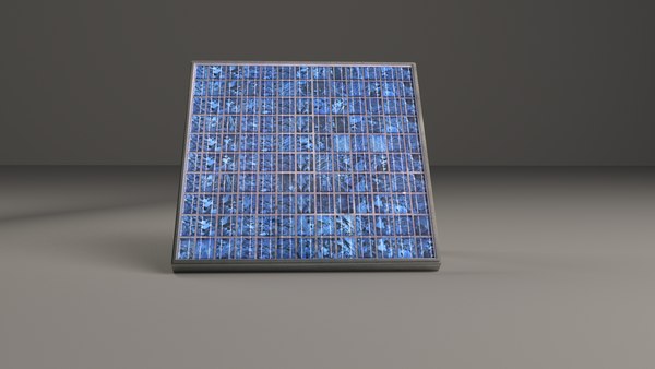 free solar realistic 3d model
