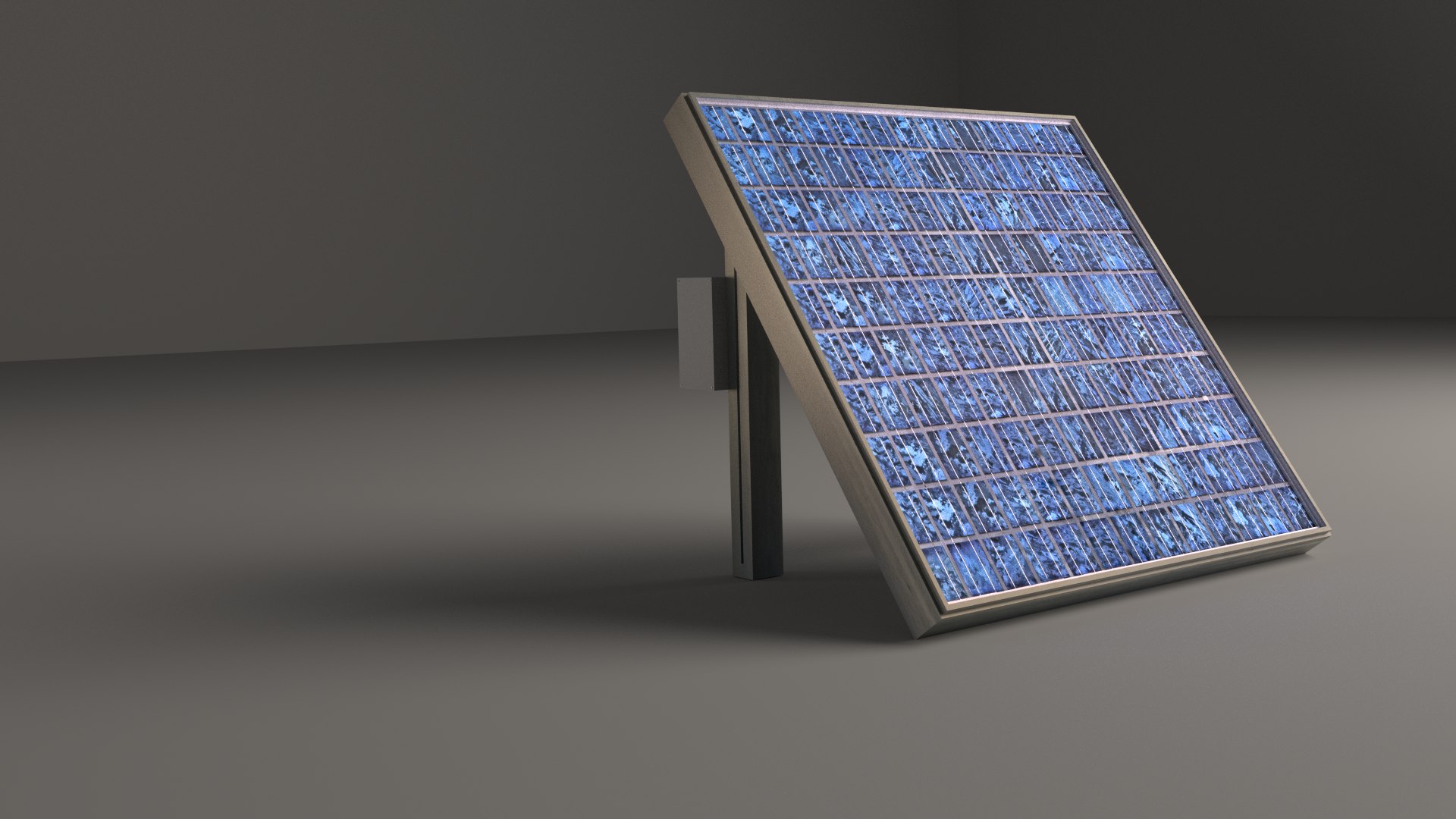 Free Solar Realistic 3d Model