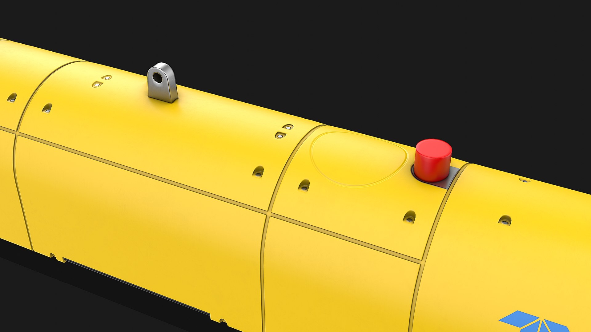 SeaRaptor Autonomous Underwater Vehicle 3D model - TurboSquid 2169626