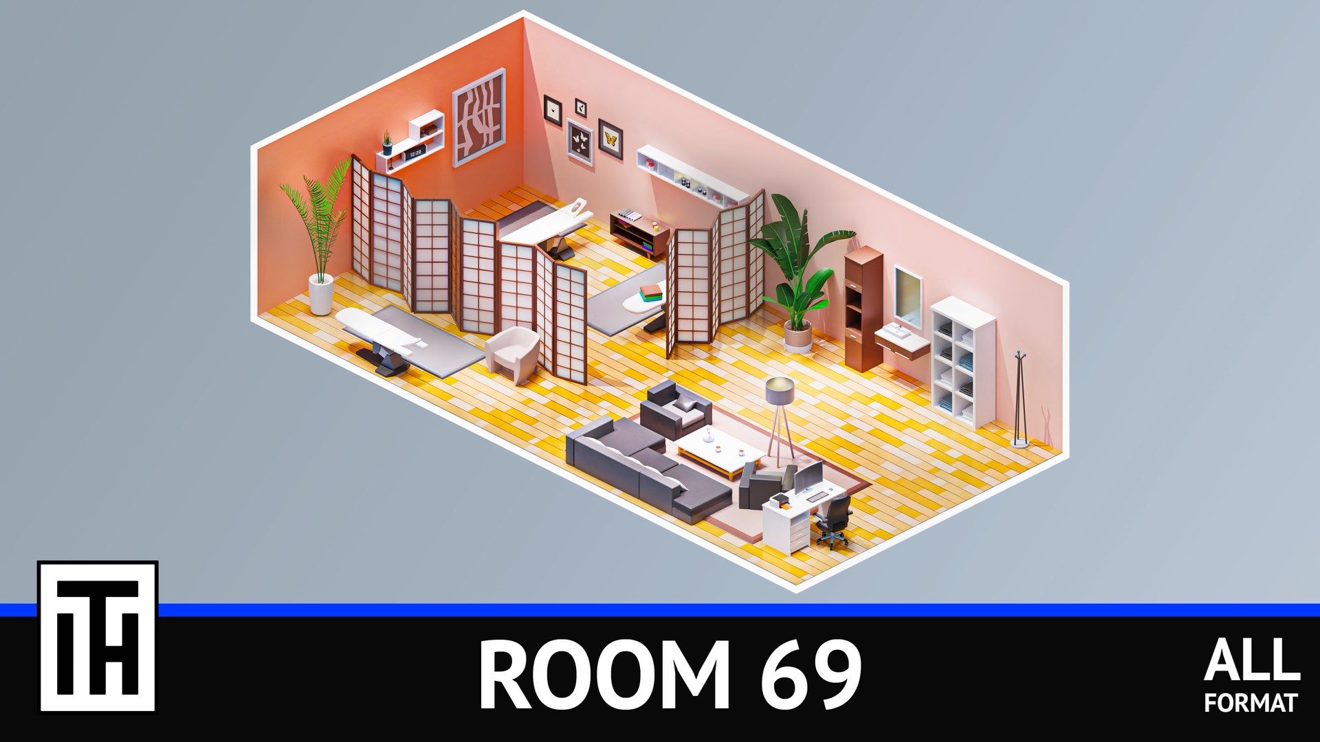 Room 69 Model - TurboSquid 2154572