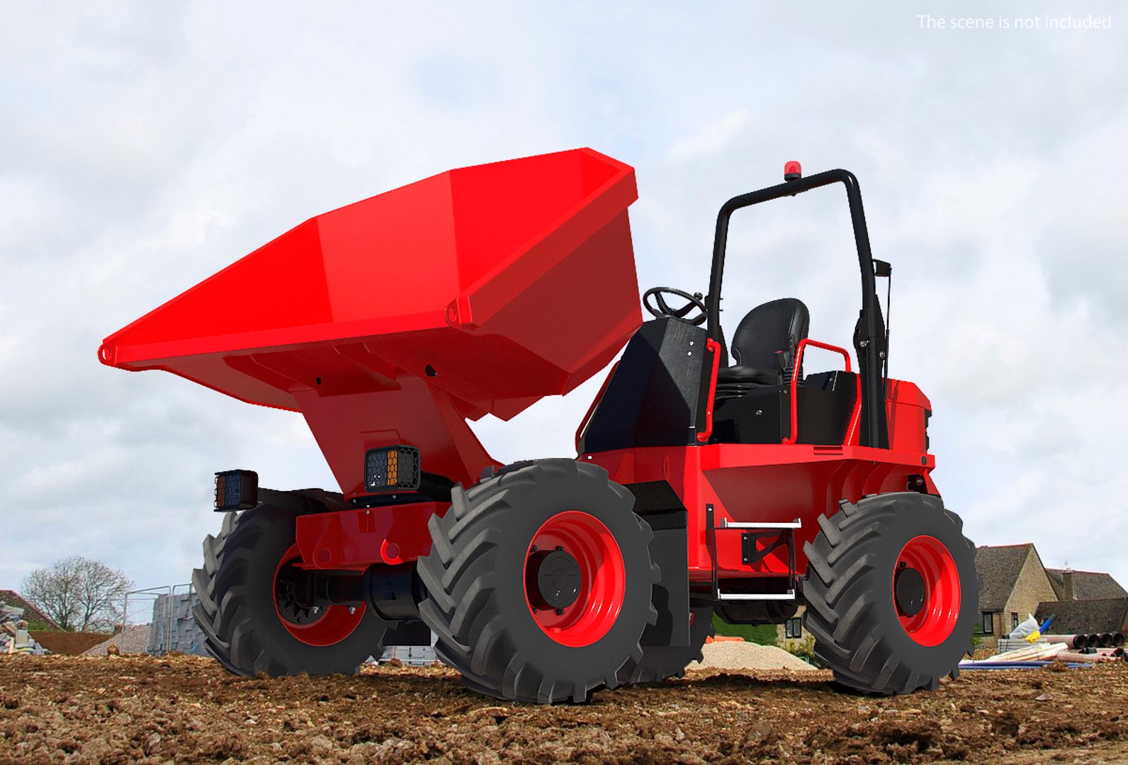 3D dumper generic dump rigged - TurboSquid 1494210