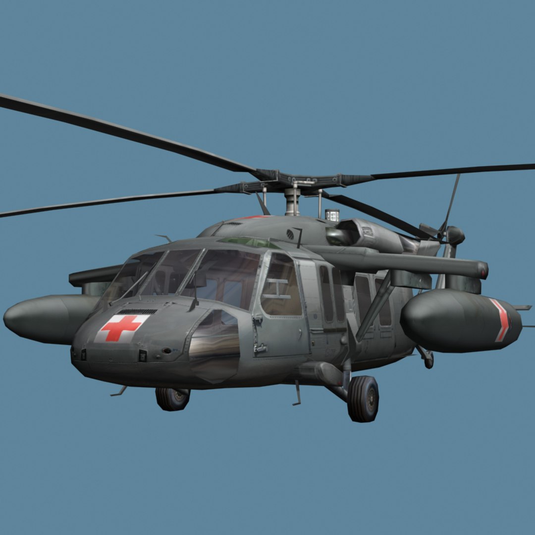 Medevac Engines 3d Model