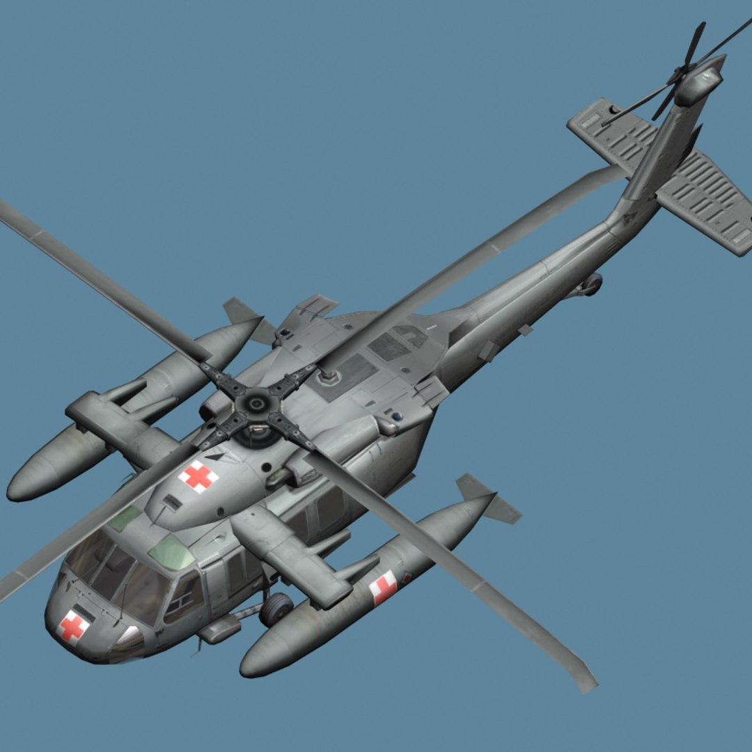 Medevac Engines 3d Model