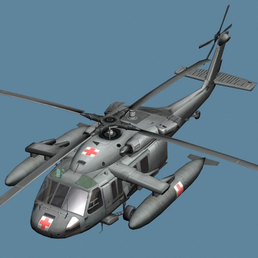 medevac engines 3d model