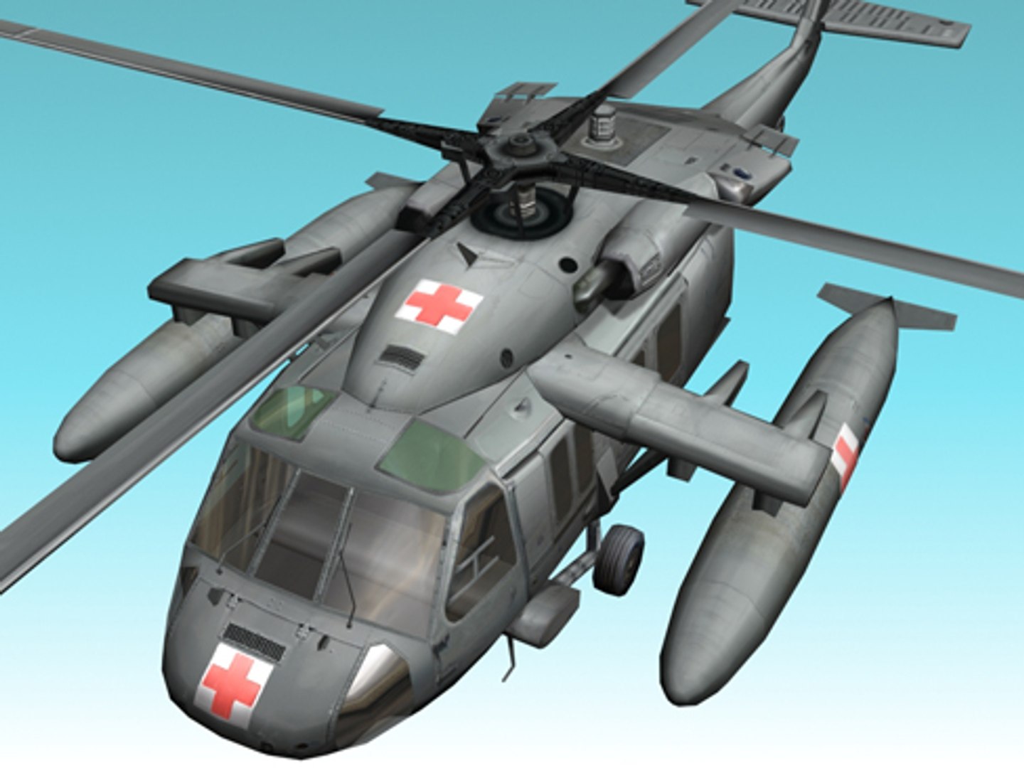 Medevac Engines 3d Model