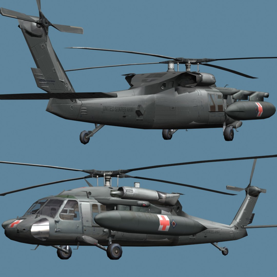 Medevac Engines 3d Model